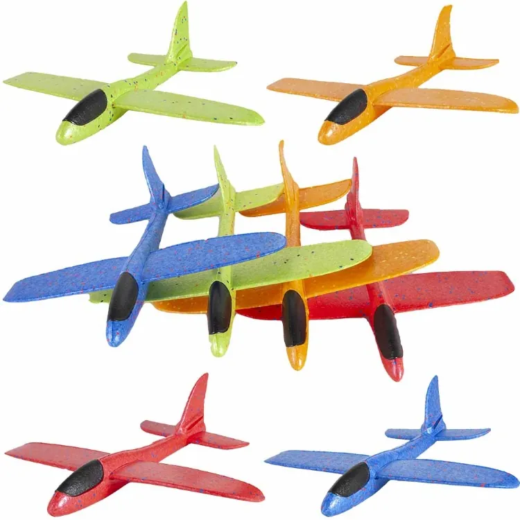 Avion Planor din Polistiren, 48cm