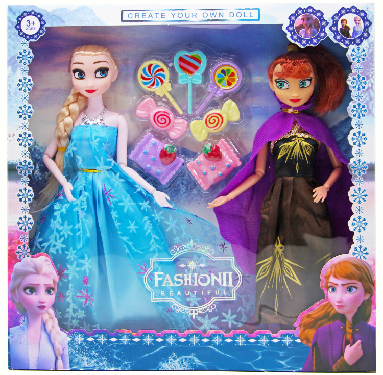 Set Elsa și Ana cu Acadele